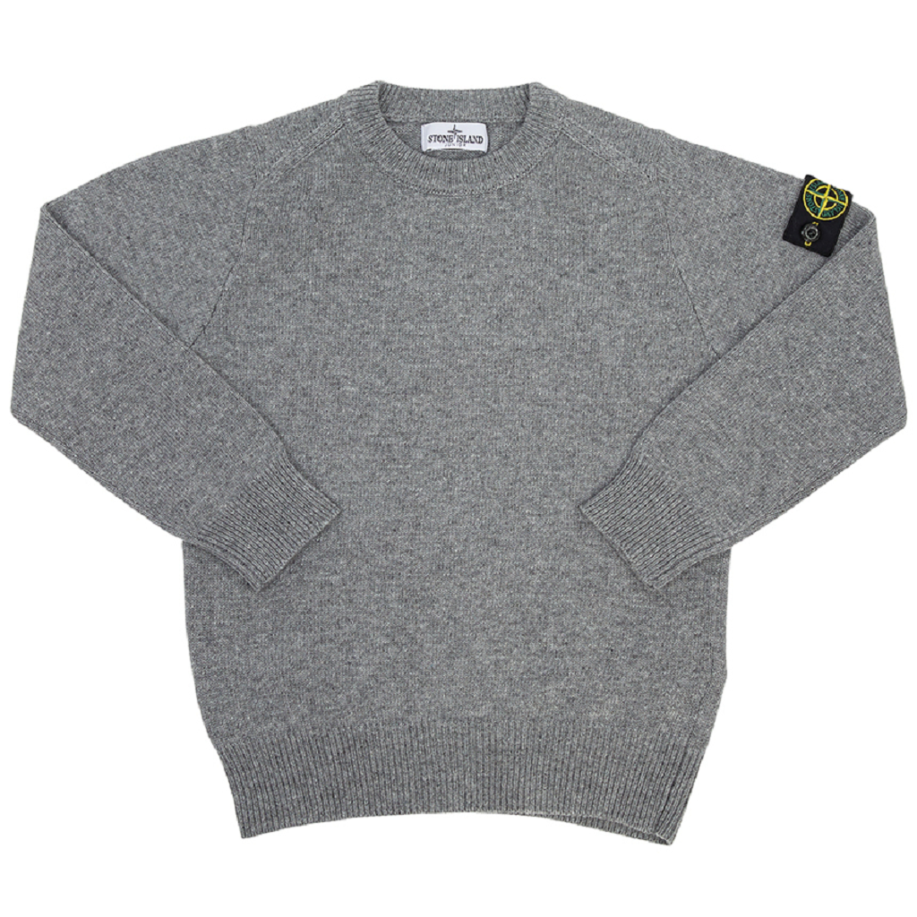 Stone Island strikket genser i ull til gutt | Tante Pose